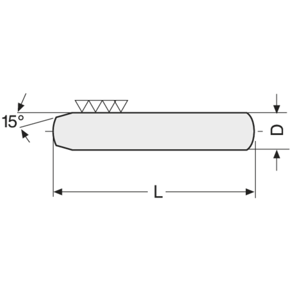 Präz.-Zylinderstift DIN6325 4,0 x 12 m6 | SARTORIUS Werkzeuge