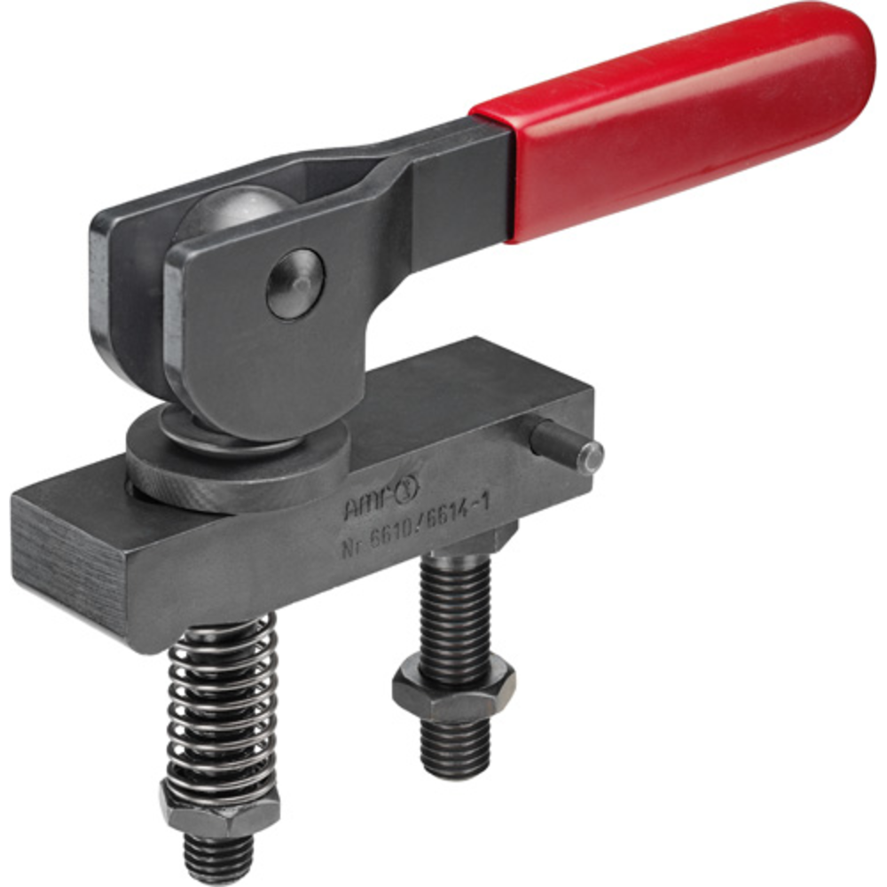 6610-2 Exzenterspanner mit Mittelspannung, Größe=2, H min.=35 ...